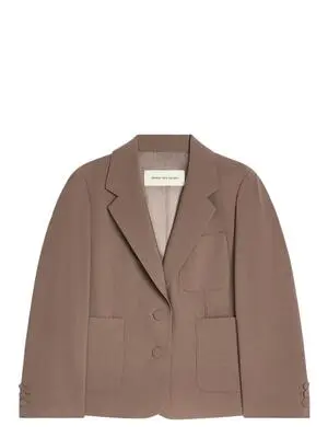 Dries Van Noten Long-sleeved Blazer - Brown