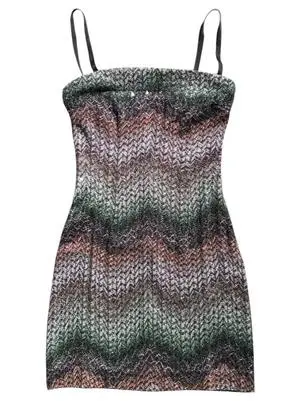 Missoni Bustier Knit Mini Dress - Multicolour