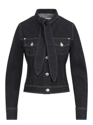 LANVIN Lanvin Contrast Stitched Buttoned Jacket