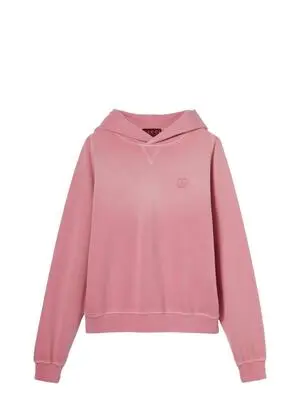 Gucci Cotton Jersey Sweatshirt With Double G Embroidery - Pink