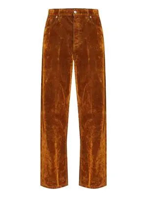 Dries Van Noten Relaxed Belt Loop Trousers - Brown
