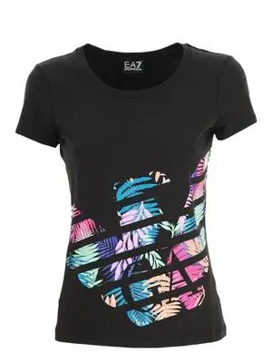EA7 Printed Logo T-shirt - Black