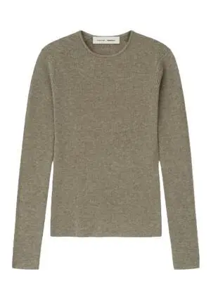 Fear Of God Rib-knit Long-sleeve T-shirt - Gray