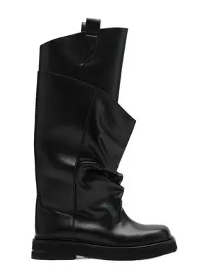 Attico The Robin Passeggiata Combat Boots - Black