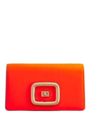 ROGER VIVIER Viv' Choc Mini Bag - Red