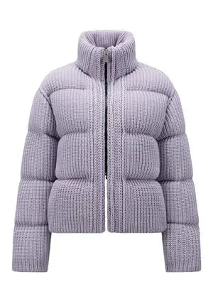Moncler Padded Cardigan - Gray