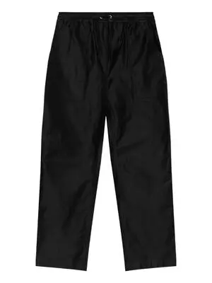 Comme Des Garçons Relaxed Fit Drawstring Trousers - Black
