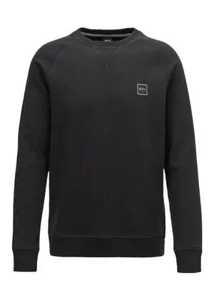 Hugo Boss Round Neck Long Sleeve Sweater - Black