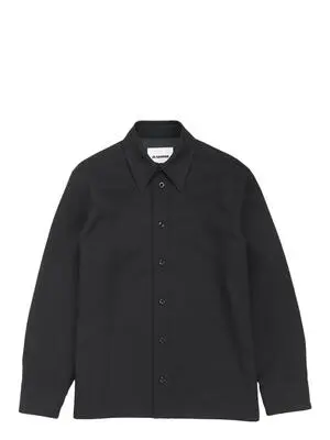 JIL SANDER Long Sleeve Shirt - Black