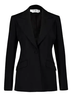 Gabriela Hearst Single-button Wool Blazer - Black