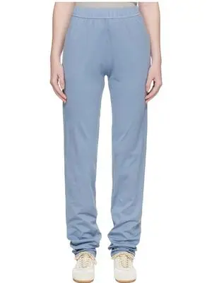 RIER Elastic Waist Casual Pants - Blue