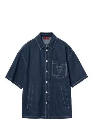 GUCCI Gucci Lasered Denim Shirt