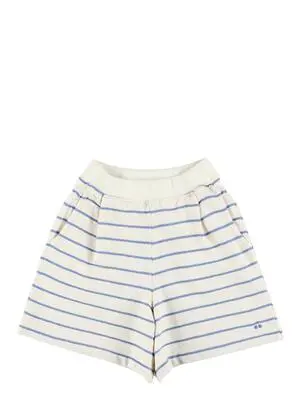 BONPOINT Bonpoint Striped Cotton Shorts