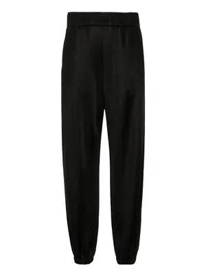 JIL SANDER Elastic Waist Jogging Pants - Black