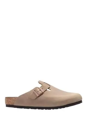 BIRKENSTOCK Boston Big Buckle Clogs - Brown