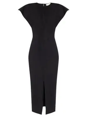 Isabel Marant Étoile Cap-sleeved Pencil Dress - Black