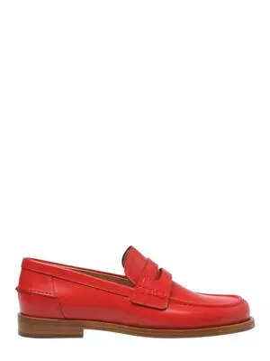 GIANVITO ROSSI Michael Loafers - Red