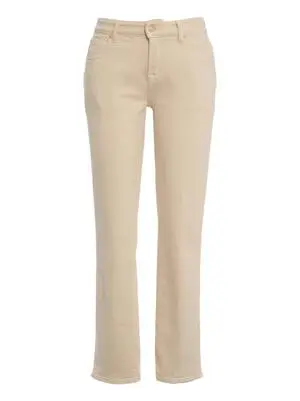 7 For All Mankind Calie Straight-leg Jeans - Nude