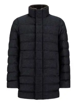 Herno Down Jacket With Long Sleeves - Black