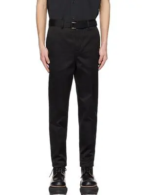 Sacai Four-pocket Casual Pants - Black