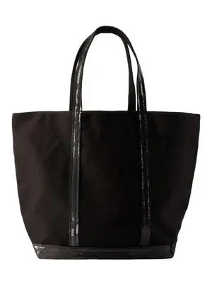 Vanessa Bruno Sequined Design Shoulder Bag - Black
