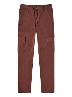 Carhartt Marshall Canvas Logo Casual Pants - Red