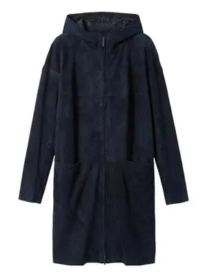 Max Mara Max Mara Long-Sleeved Hooded Jacket Black
