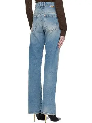 BALMAIN Balmain Front Slit Bootcut Jeans
