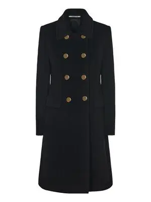 Tagliatore Tagliatore Hennie Double-Breasted Coat Black