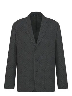 DIOR Dior Single-Breasted Jacket With Rear Martingale Belt