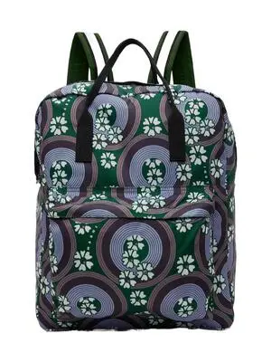 Marni Printed Zip Backpack - Black