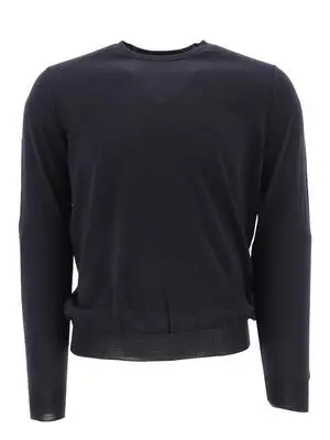 DRUMOHR Crewneck Fine Knit Sweater - Black