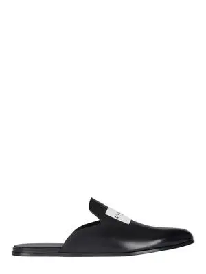 Givenchy Leather Flat Mules - Black