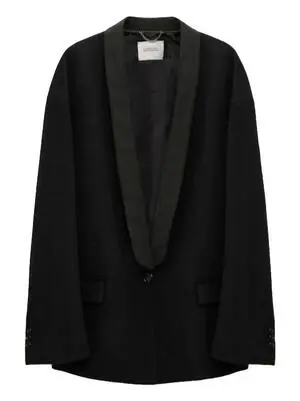 DOROTHEE SCHUMACHER Dorothee Schumacher Oversized Tuxedo Blazer With Shawl Collar