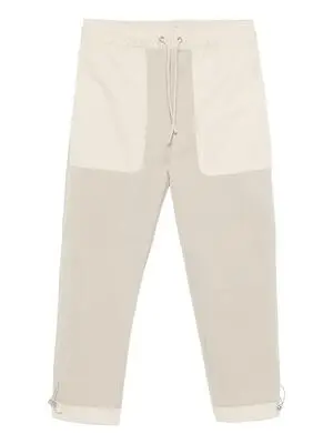 Moncler Drawstring Track Pants - Light Beige