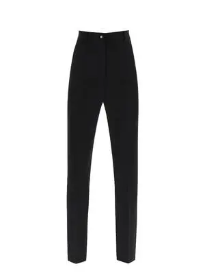 Dolce & Gabbana Milano Stitch Cigarette Pants - Black
