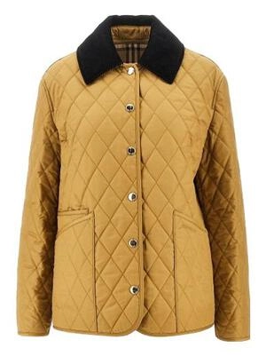 Burberry Burberry Quilted Long Sleeved Jacket No