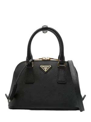 Prada Top Handle Bag - Black