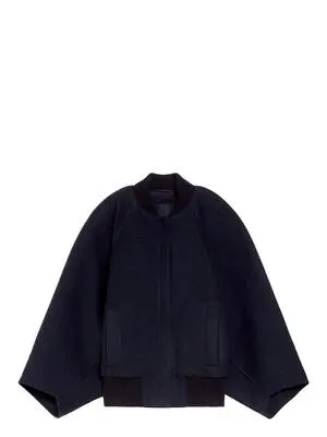 Max Mara Button Detailed Long-sleeved Jacket - Ultramarine Blue