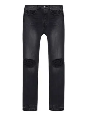 Rhude Distressed Relaxed Fit Jeans - No