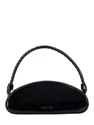 MSGM Debossed Logo Zip-up Tote Bag - Black