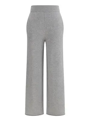 Max Mara Wide-leg Casual Pants - Gray