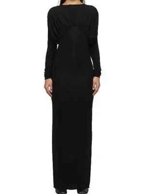16Arlington Ruched Detailing Dress - Black