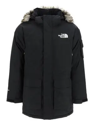 The North Face Hooded Padded Jacket - Black