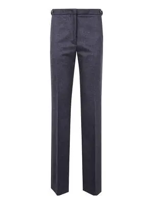 DARKPARK High-rise Wool Blend Trousers - Black