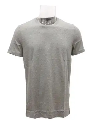 Hugo Boss T-shirt With Round Neck And Short Sleeves - Gray
