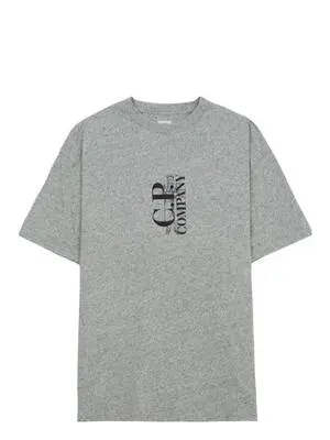 C.P. COMPANY Short-sleeved T-shirt Gray
