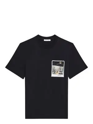 Helmut Lang Overpass Postcard T-shirt - Black