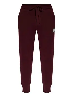 Dolce & Gabbana Dolce  Gabbana Knitted Jogging Pants Brown