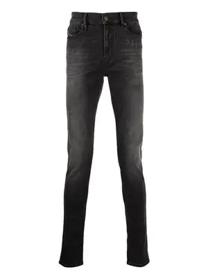 DIESEL® Slim Straight-leg Jeans - Black